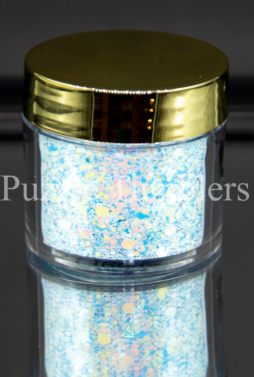 BLUE CREAMSICLE - CHUNKY MIX GLITTER – Puzzle Tumblers