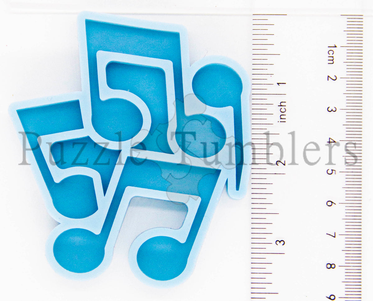 Music Note STRAW TOPPER - NEW BLUE MOLD – Puzzle Tumblers