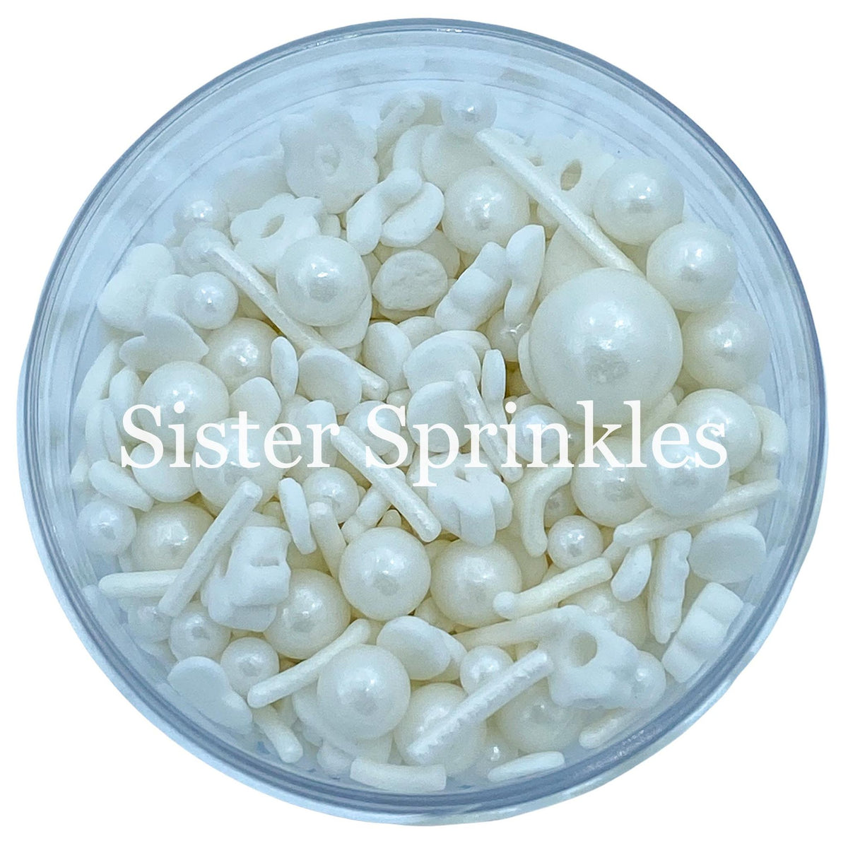 PREMIUM WHITE IVORY CUSTOM MIX SPRINKLES 2OZ BAG – Puzzle Tumblers
